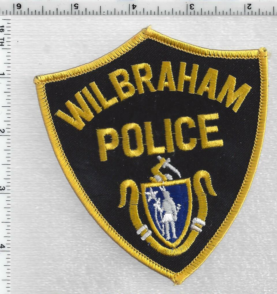 Wilbraham Police (Massachusetts) 2nd Issue Shoulder Patch | eBay