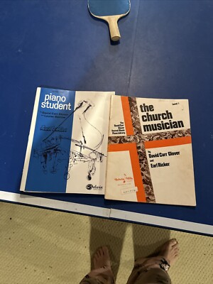 Lot Of 2 Level One David Carr Glover Piano Books-Piano Student, Church ...