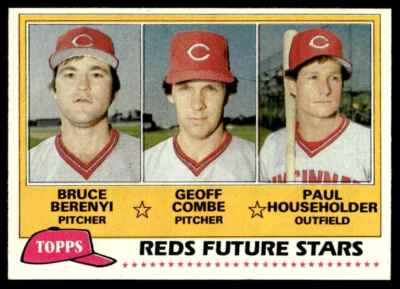 1981 Topps Reds Future Stars - Bruce Berenyi/Geoff Combe/Paul ...