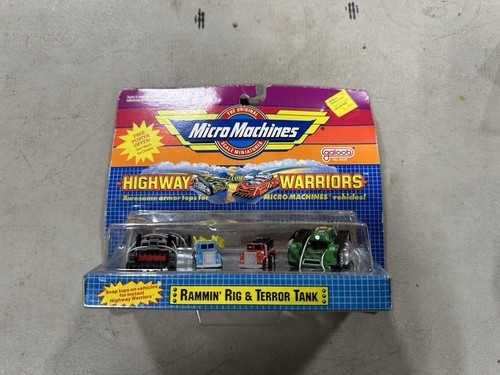 1989 Micro Machines Rammin’ Rigs & Terror Tank Highway Warriors Dump ...