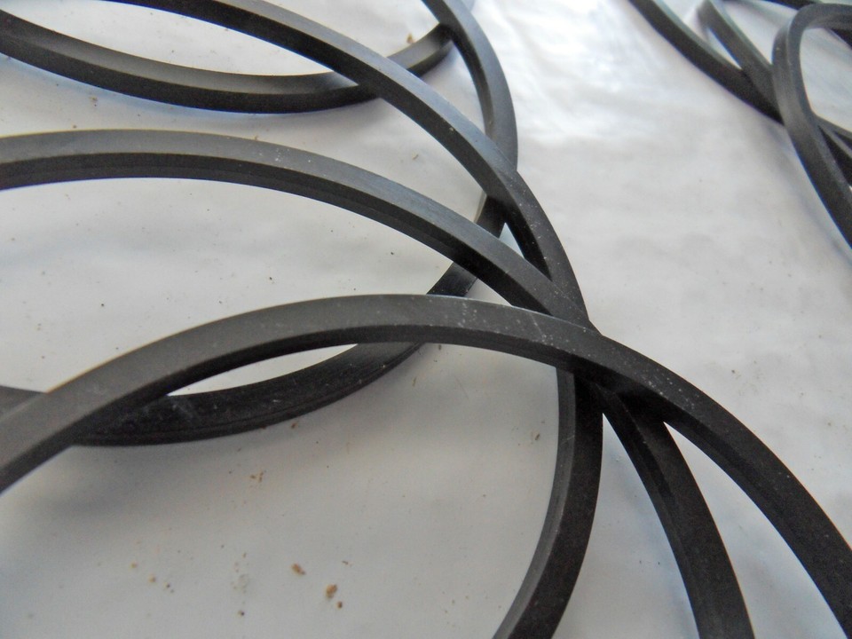 10 New Square Profile Oil Resistant O-Rings 3.75" ID, 4" OD, 1/8" wide ...