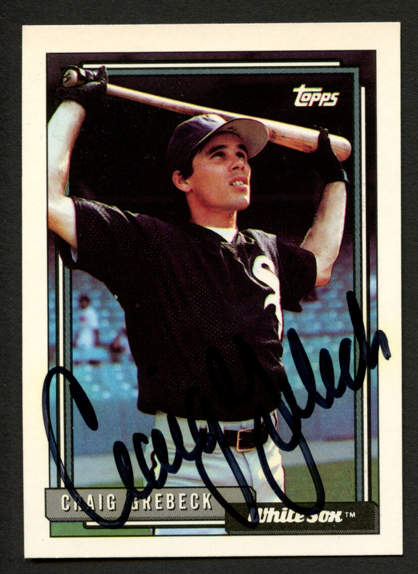 Craig Grebeck #273 signed autograph auto 1992 Topps Baseball Trading ...
