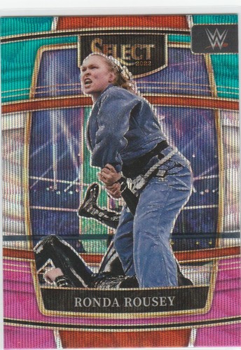2022 Panini Select WWE #90 Ronda Rousey Tri-Color Prizms | eBay