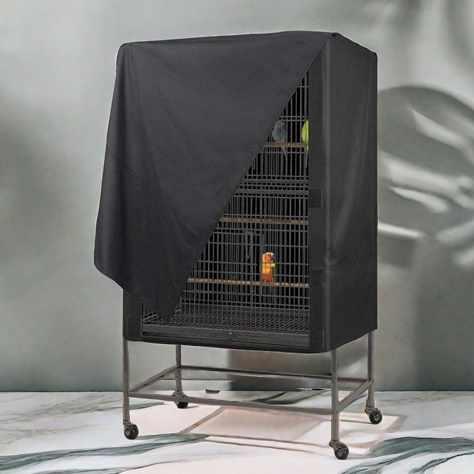 Waterproof Dustproof Bird Cage Cover For Night Large Cover Comfort ...