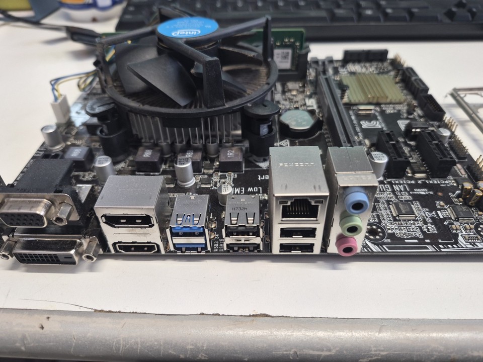 Asus Motherboard With backplate H110M-A/DP 8GB DDR4 i5 6th GEN | eBay UK