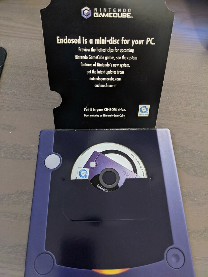 Nintendo GameCube Promotional PC Demo Disc 2001 Unopened Sealed | eBay