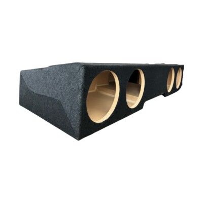 2014-2018 Chevy & GMC Crew Cab Quad 8" Sealed Box Subwoofer Enclosure ...
