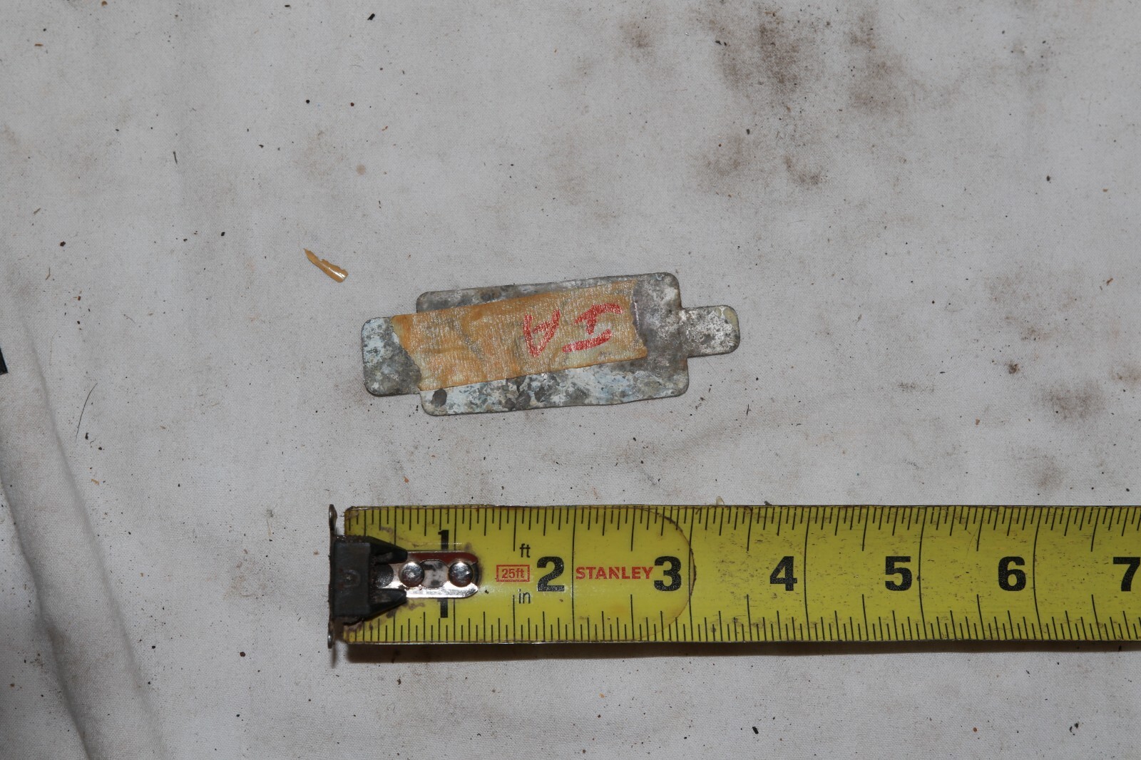 1957 57 License Plate Tab Insert USA Iowa? I.A.? Vintage Lowrider Hot ...