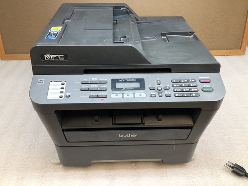 Brother MFC-7860DW All-In-One Mono Laser Printer 16k Pgs 100% Toner Low ...