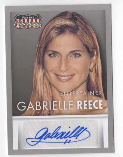 Gabrielle Reece 2015 Panini Americana Autograph Card Auto Volleyball | eBay