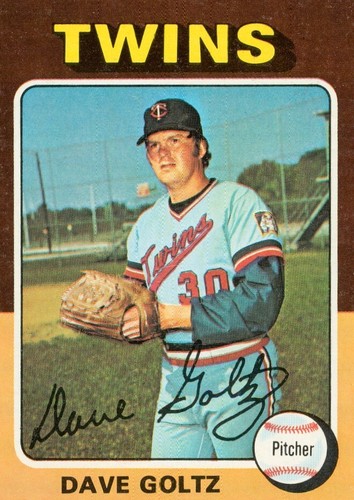 1975 Topps Mini Dave Goltz 419 Twins EXMT | eBay