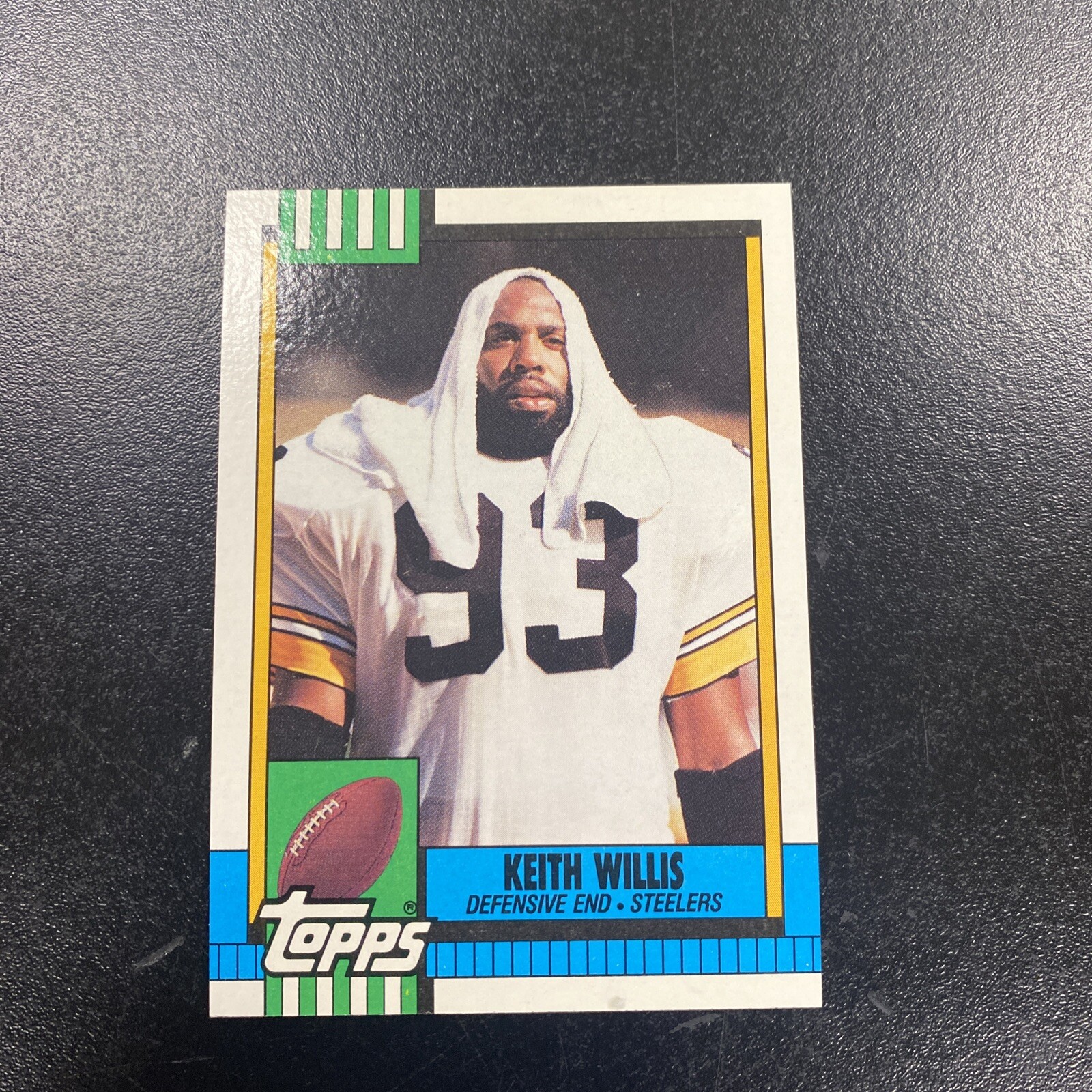 1990 Topps #190 KEITH WILLIS Pittsburgh Steelers ~C5E | eBay