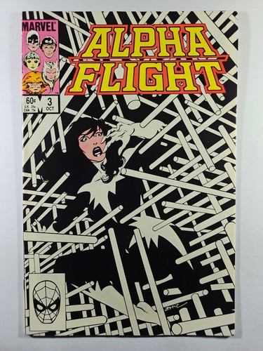 Alpha Flight #3 Marvel Comics 1983 1st Print Direct Edition NM Near ...