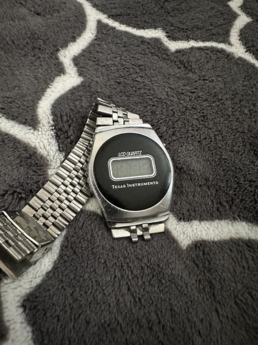Vintage Texas Instruments LCD Digital Watch As Is For Parts | eBay