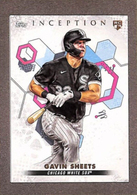 2022 Topps Inception #58 Gavin Sheets Base Rookie RC - Chicago White ...