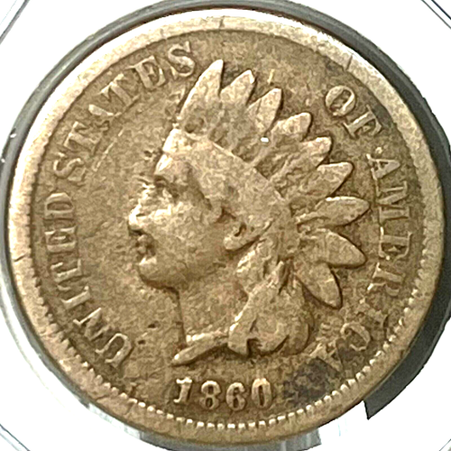 1860 Indian Head Cent / Pointed Bust AC702 | eBay