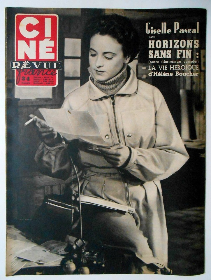 CINE REVUE 16/1953- LESLIE CARON- FARLEY GRANGER- GISELLE PASCAL- FRED ...