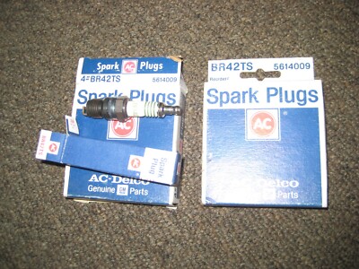 BR42TS AC Delco Automotive Fire Ring Spark Plugs Set Of 8 5614009 ...
