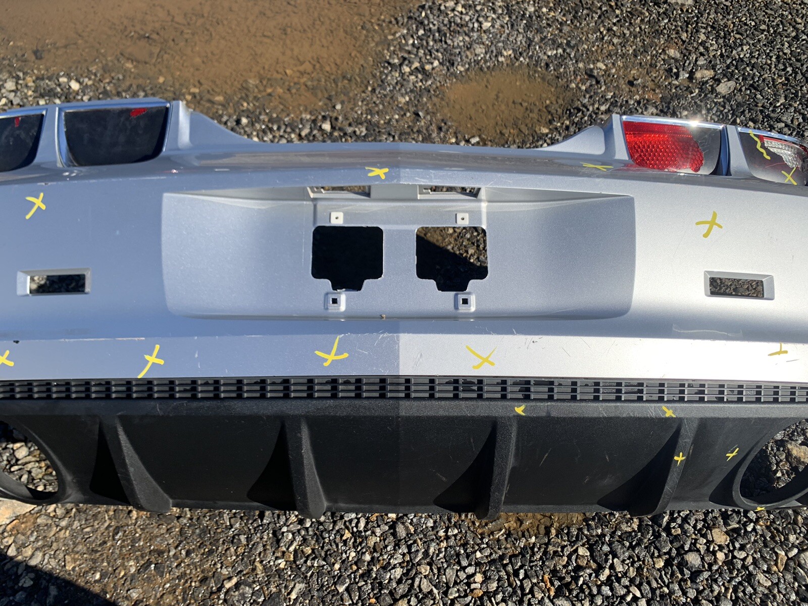 2011-2013 Chevy Camaro SS Rear Bumper Cover OEM 22766176 92218169 ...