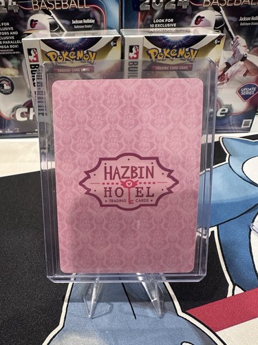 Hazbin Hotel Trading Card PINK FOIL 2nd edition Lucifer Morningstar 26/ ...