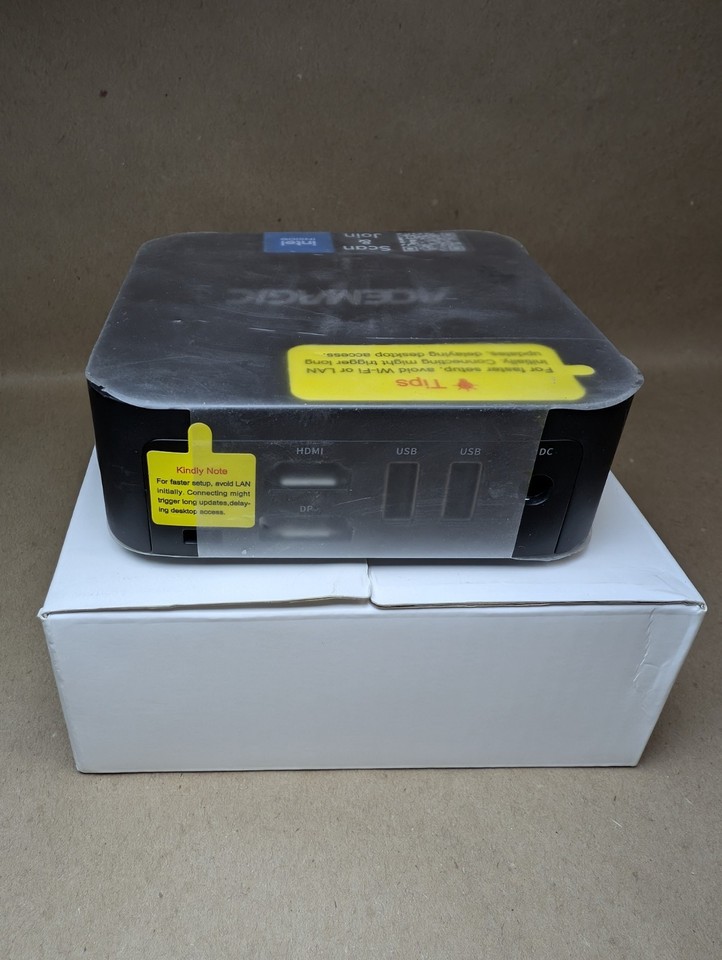 ACEMAGIC V1 Mini PC Intel N97 16GB-512GB SSD | BLACK | 4K Dual + WiFi ...