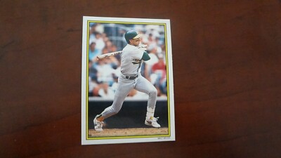1989 TOPPS ALL STAR COLLECTOR'S EDITION # 50 WALT WEISS BASEBALL CARD ...