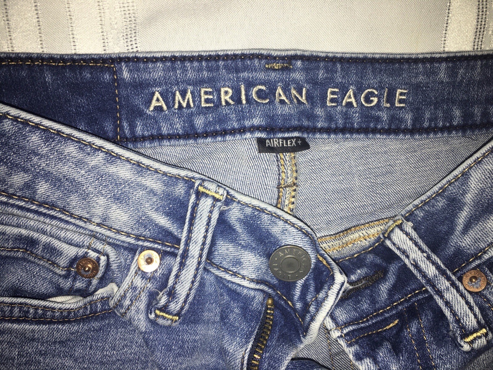 American Eagle Airflex Slim Men Jeans Size 26/28 Bangladesh. 26” Inseam ...