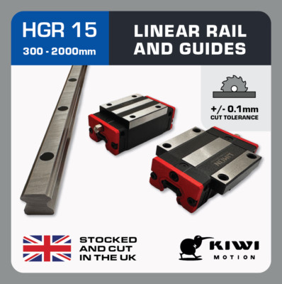 HGR 15mm Linear Slide Rail | HGH15CA HGW15CC Guide Block | HIWIN ...