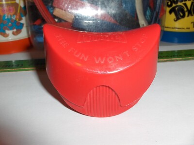 Vintage RED ON RED Pringles Chip-On The Go Snack Travel Container,FREE ...