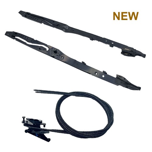 Fits 2015-2020 Ford F150 Crew Cab Sunroof Glass Cables+Track Assembly ...