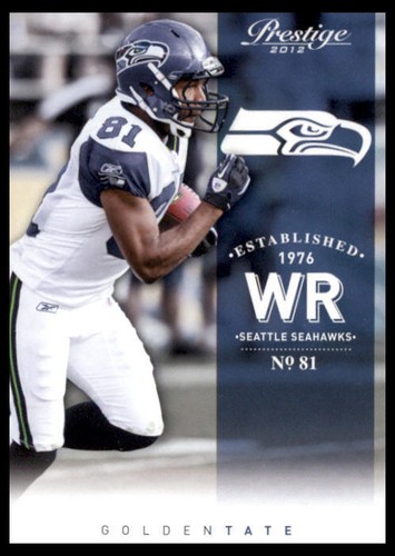 2012 Panini Prestige #179 Golden Tate Seattle Seahawks Football Card | eBay
