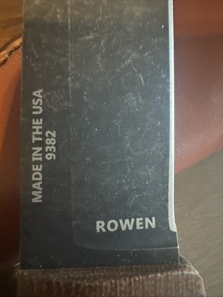 ESEE PR4 Fixed Blade ROWEN Survival Knife with Leather Sheath - Black ...