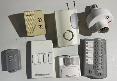 X10 Package bundle (#01) RF main controller, Appliance, hand remote ...