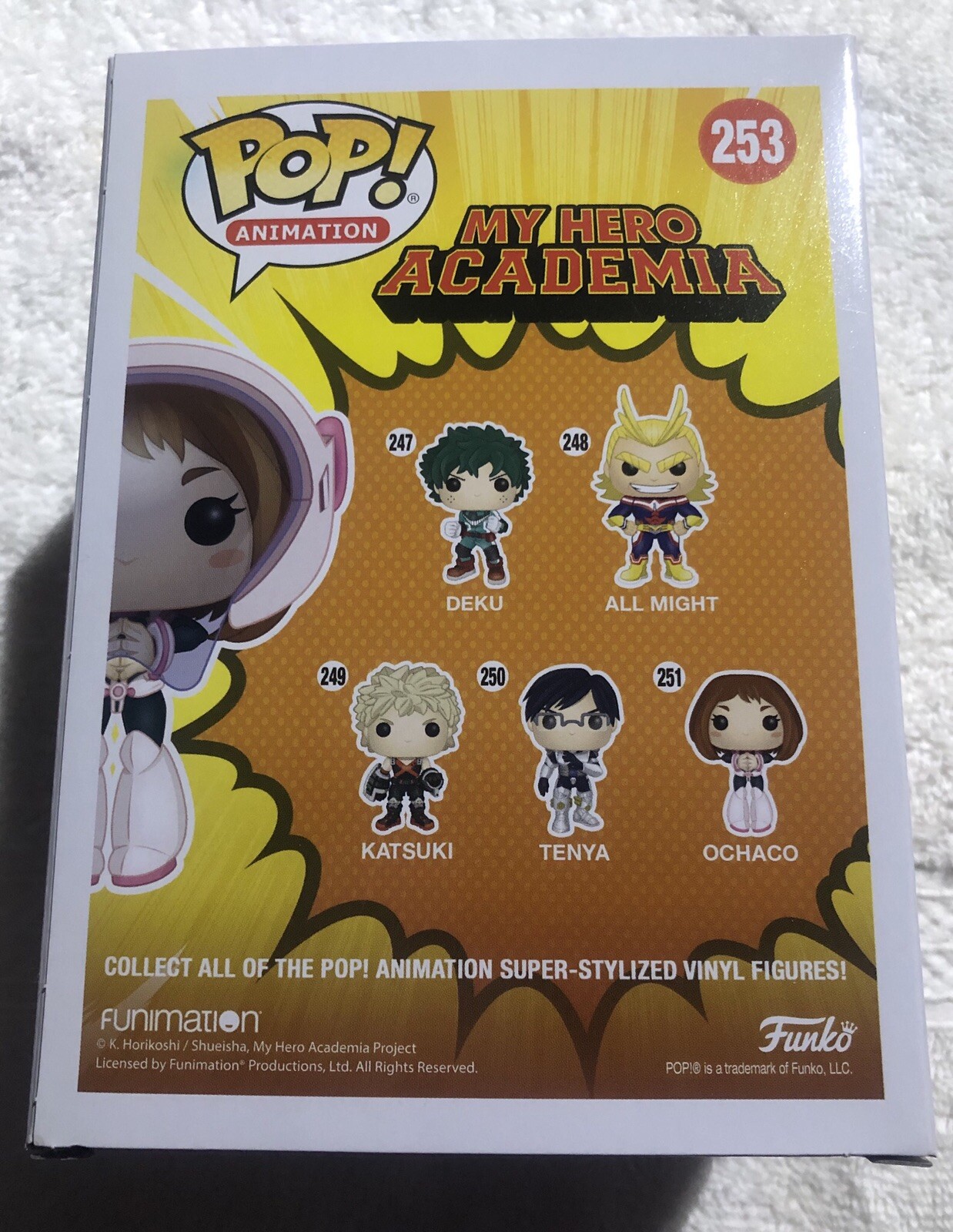 Funko Pop! Ochaco (Masked) 2017 SDCC Exclusive My Hero Academia #253 👀 ...