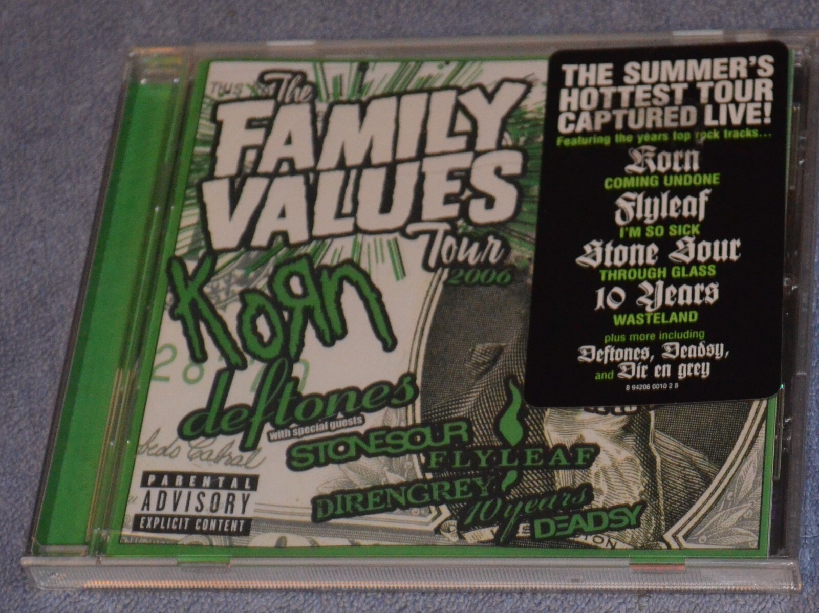 Family Values Tour 2006 [PA] by Various Artists (CD, Dec-2006, Firm ...