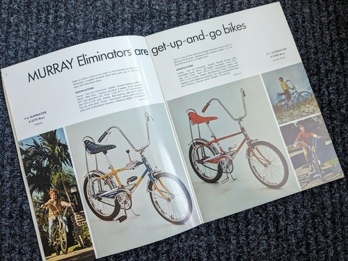 MURRAY 1970 Original Bicycle Sales Full Line Catalog~Bikes* ELIMINATOR ...