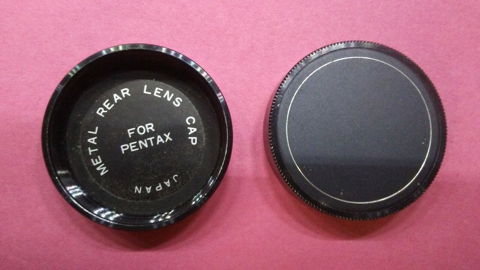 "" Asahi Honeywell Pentax Takumar Lens Cap Front rear M42 K cap ...