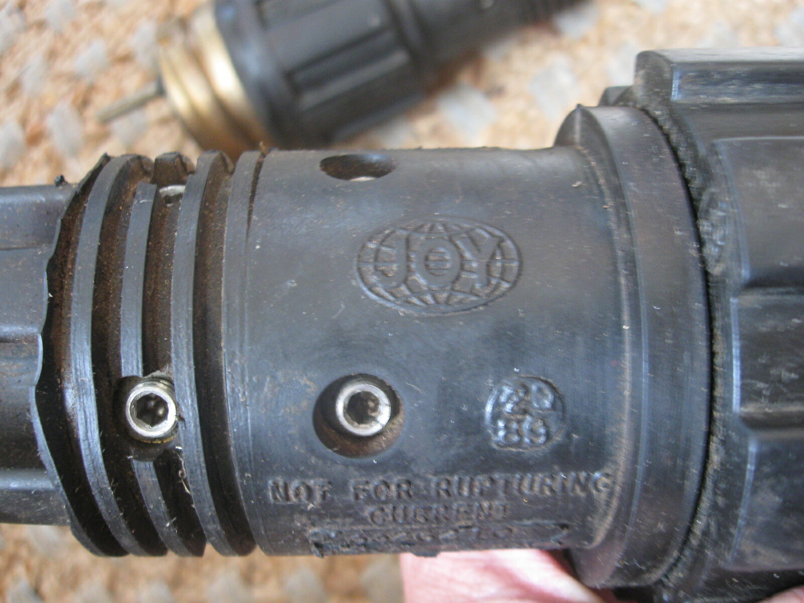 Joy Eaton Crouse Quik Lok 600V Heavy Duty Plug receptacle X8344-4d / P ...