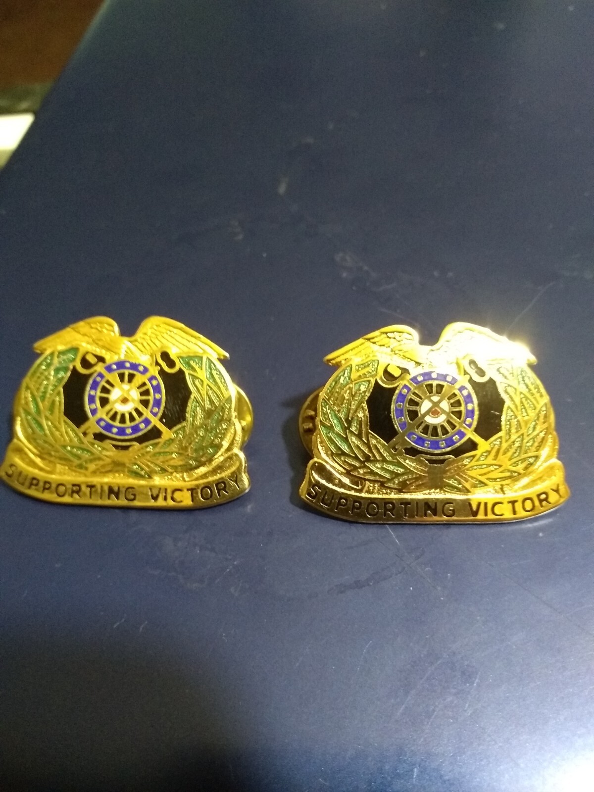 U.S Army DUI Set- Quartermaster Corps- Supporting Victory (23-971) | eBay