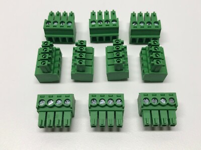 Phoenix Connector Phoenix Contact 4 pin 3.81mm PCB Terminal Block Set ...