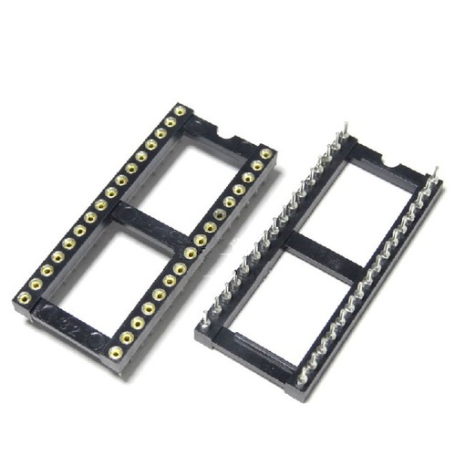 10pcs DIP32 32Pin SIP Round IC Sockets Adaptor Solder Type gold plated ...
