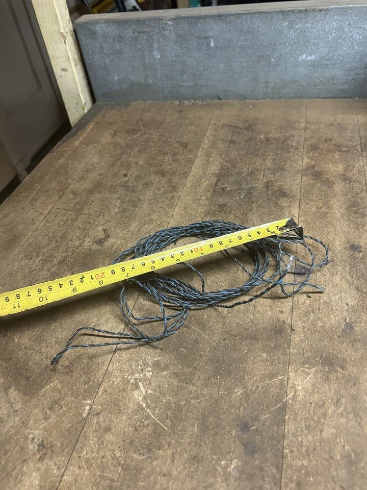 New NOS AT&T Western Electric Telephone Black & Blue Stranded Wire ...