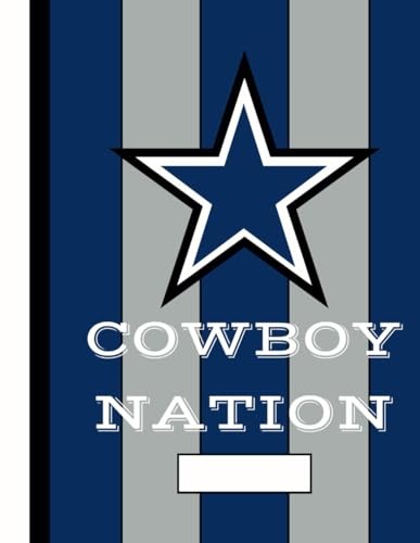 COWBOY NATION FOOTBALL Composition Book | eBay