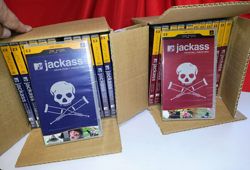 Lot Of 2 Boxes Of Jack A$$ Vol 2 &3 Sony PSP 12 Per Box Games New ...