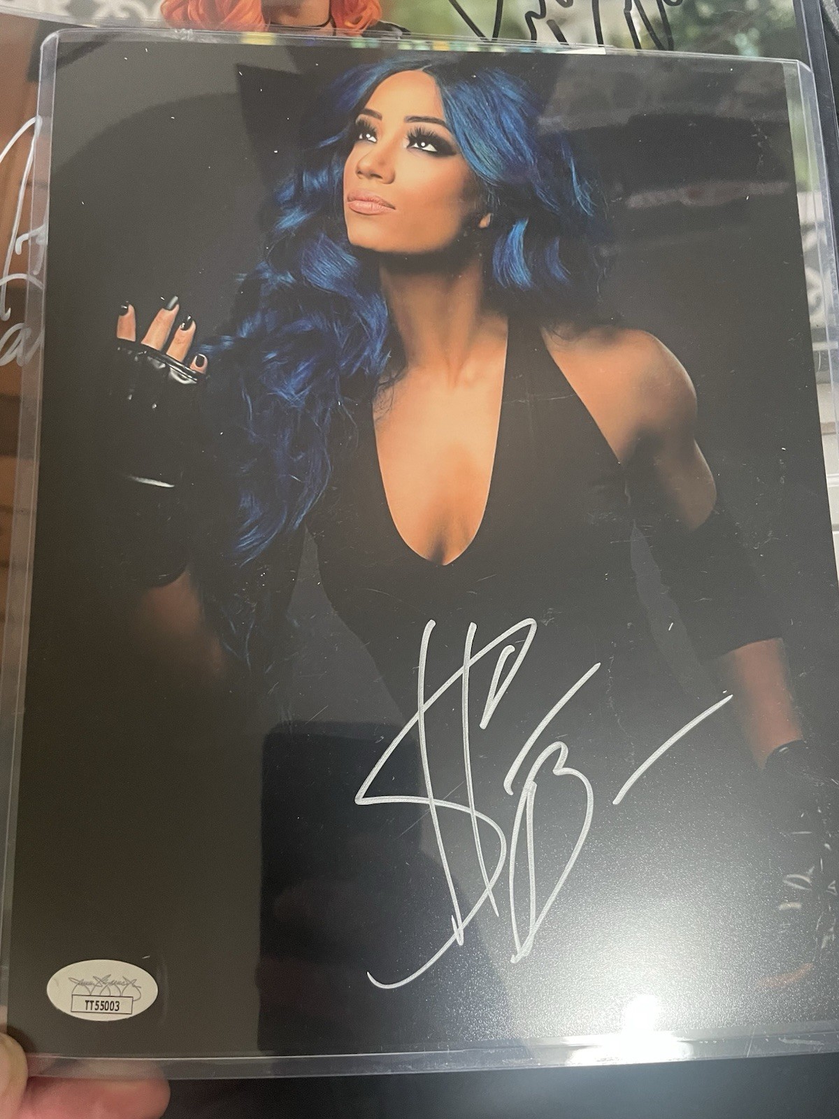 *UNDERTAKER* WWE AEW SASHA BANKS AKA MERCEDES MONET SIGNED 8x10 JSA ...