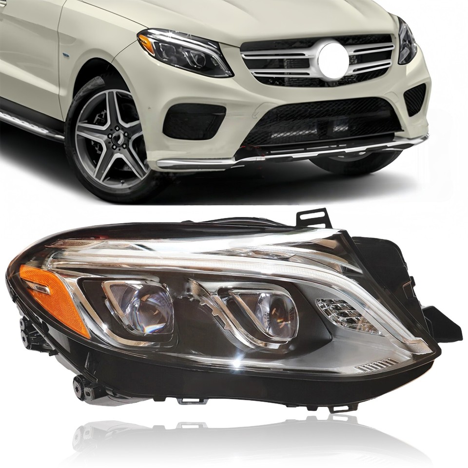 LED Headlight Left&Right for Mercedes Benz GLE Class 2016 2017 2018 ...