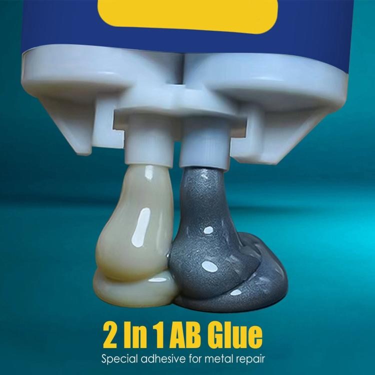 For Cast Iron Liquid Metal Filler A+B Set Adhesive Metal Bonding Repair ...