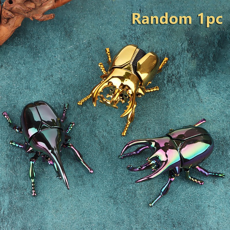 Wind Up Beetle Bionic Toys Prankster Insect Toy Beetle Model Wind Up ...