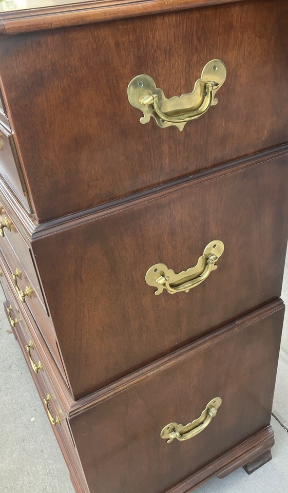Gorgeous BAKER Historic Charleston Georgian Triple Stack Mahogany ...