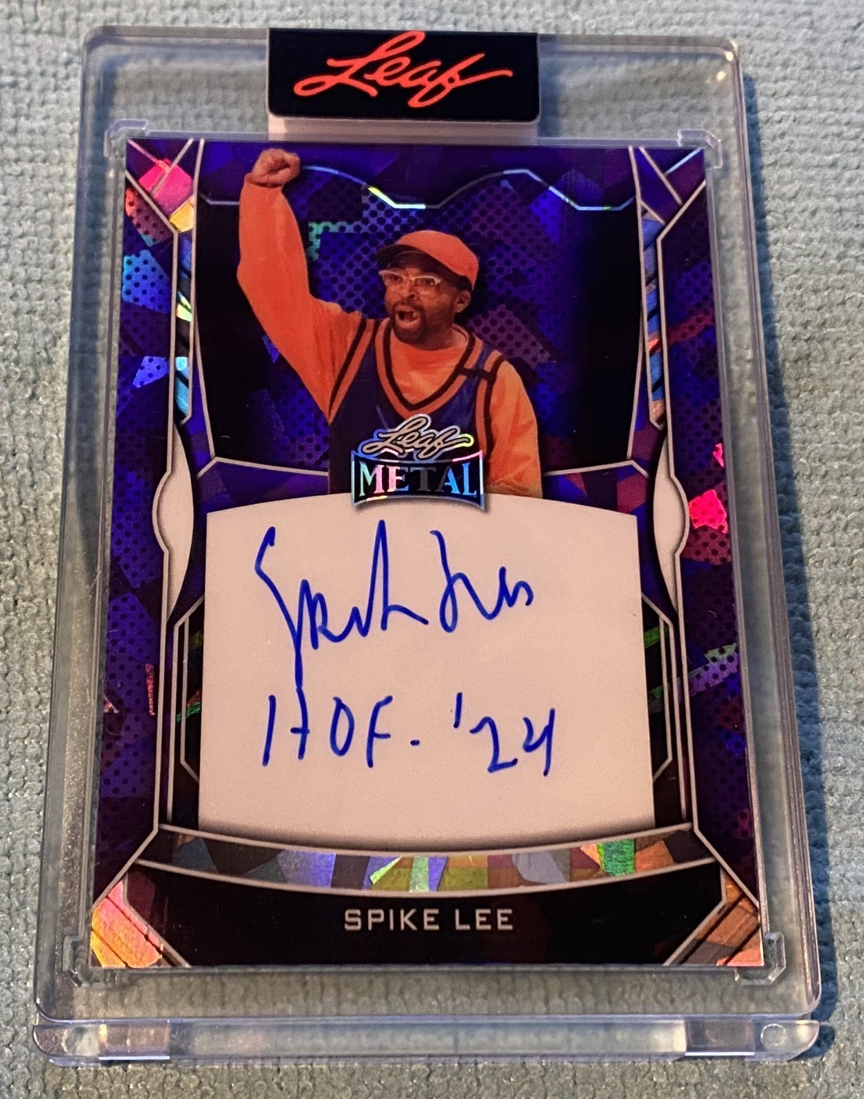 Spike Lee 2025 Leaf Metal Authentics Autograph Inscription On Card #1/1 ...